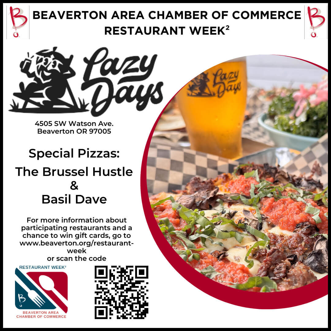 Restaurant Week - Beaverton Area Chamber of Commerce