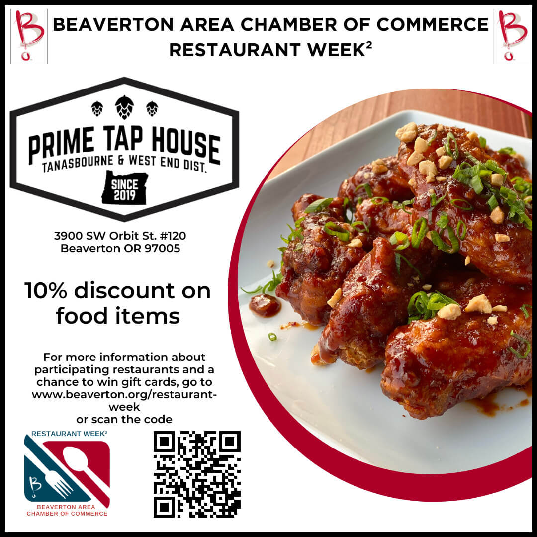 Restaurant Week - Beaverton Area Chamber of Commerce