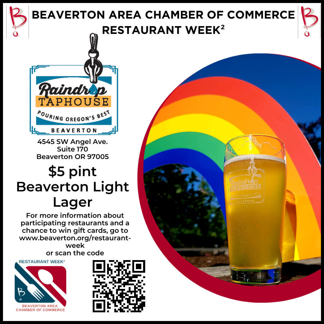 Restaurant Week - Beaverton Area Chamber of Commerce