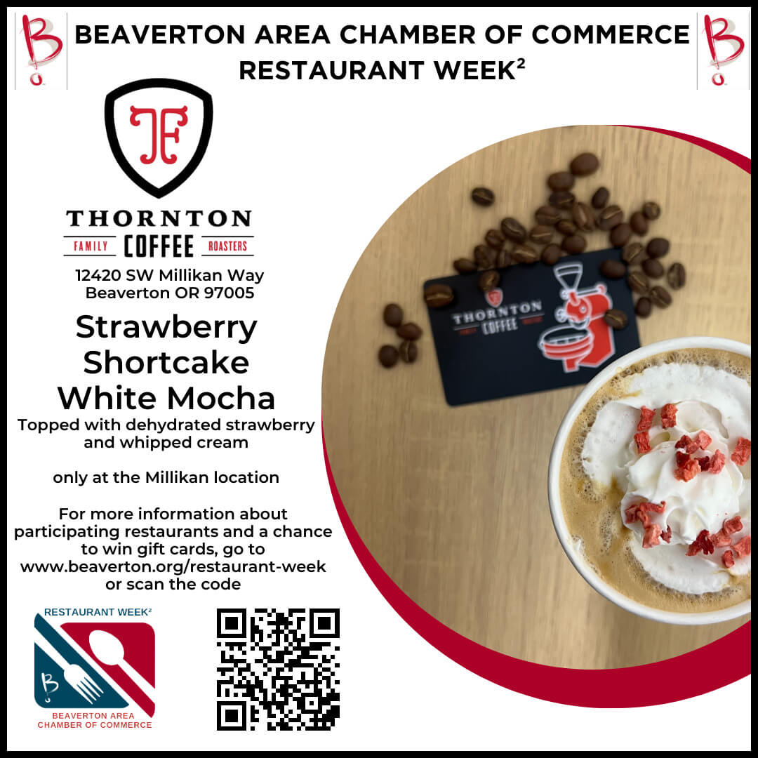 Restaurant Week - Beaverton Area Chamber of Commerce