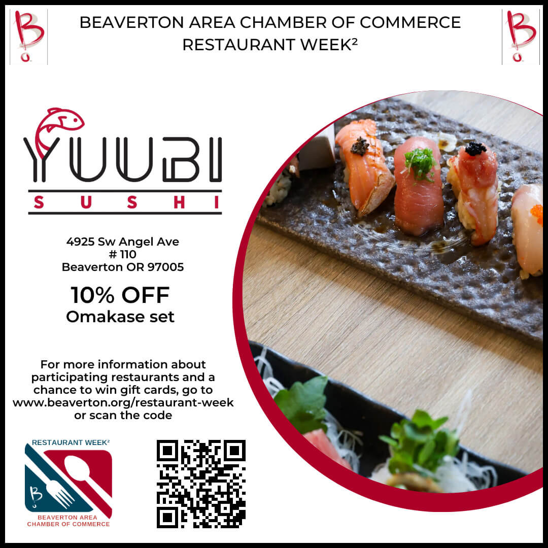 Restaurant Week - Beaverton Area Chamber of Commerce