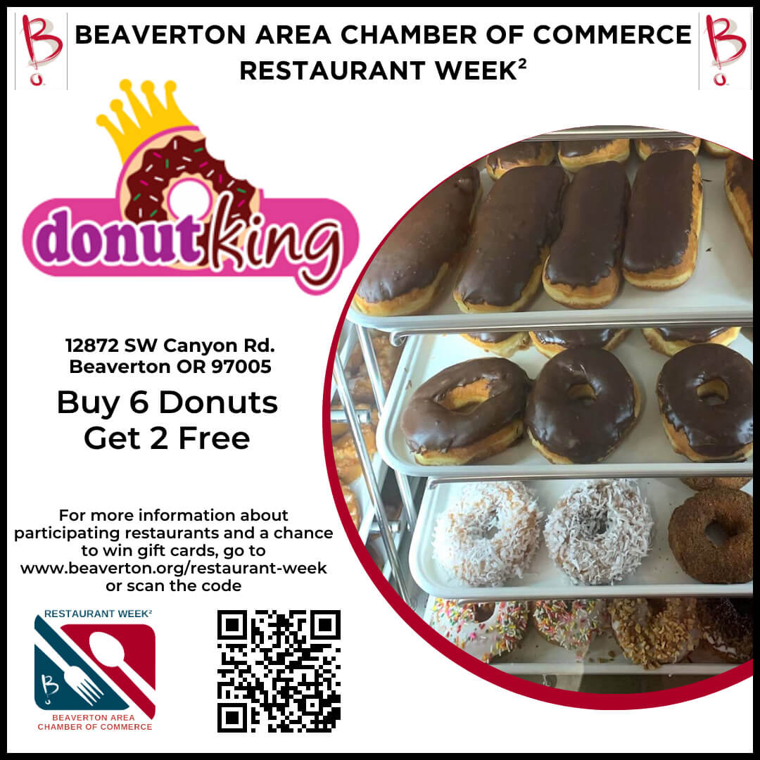 Restaurant Week - Beaverton Area Chamber of Commerce